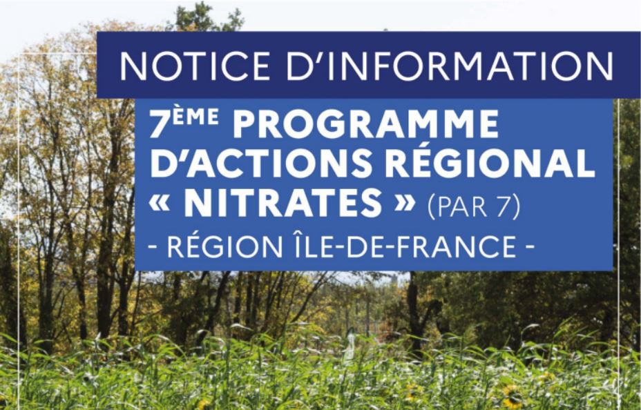Le 7ème programme d’actions régional expliqué aux professionnels ...